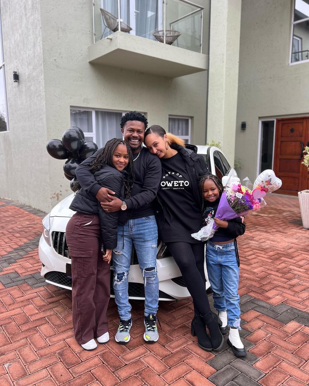 Kagiso Medupe bought his wife Liza Lopes a Mercedes Benz for Mother’s ...