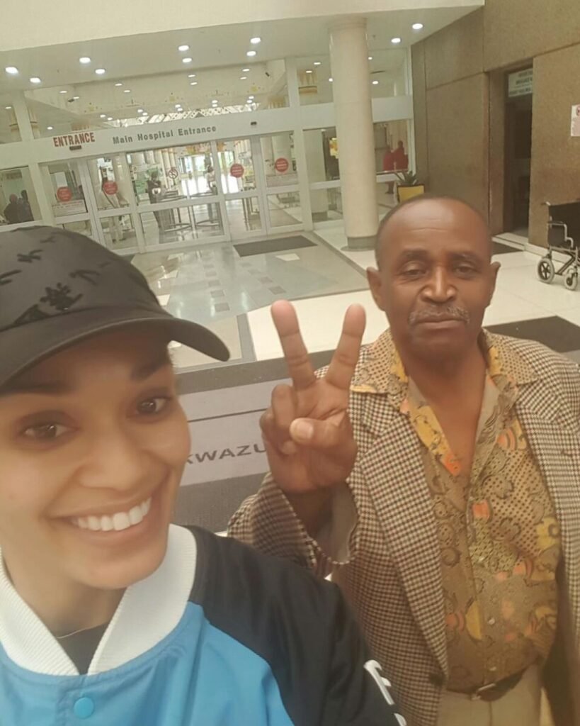 Pearl Thusi paid tribute to her late father with a heart-wrenching ...